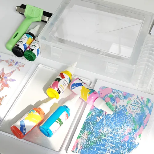 5x7 Gel Printing Plate Kits - rosebluebell